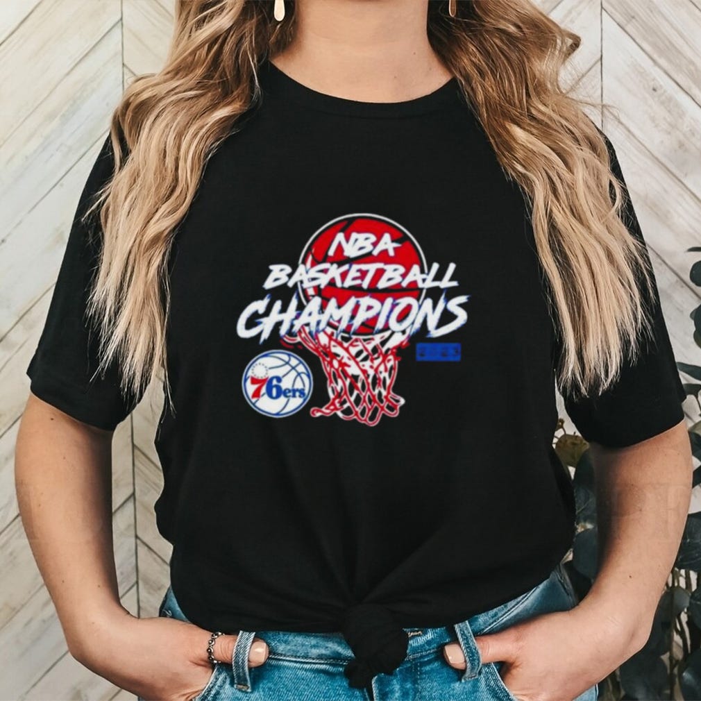 Official Nba philadelphia 76ers basketball champions 2023 logo shirt ...
