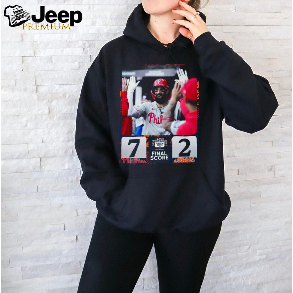 Official Philadelphia Phillies Win 7 2 New York Mets 2024 MLB World ...
