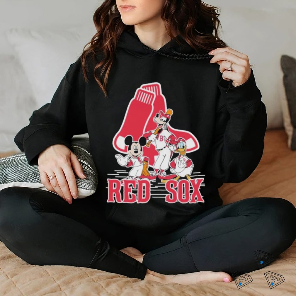 Disney Mickey Characters Boston Red Sox Baseball Shirt | by Bytopto ...