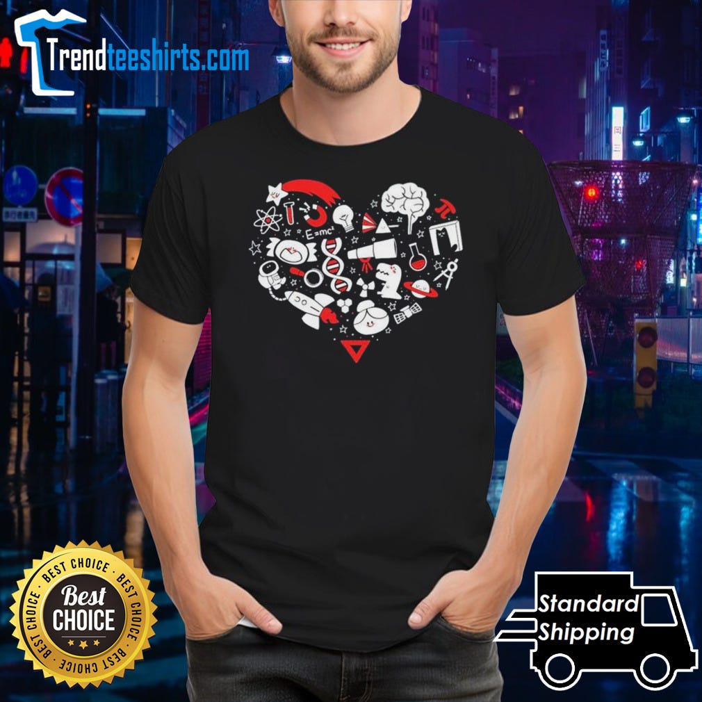 I Love Science Heart Anna Shirt. Buy Here: I Love Science Heart Anna ...