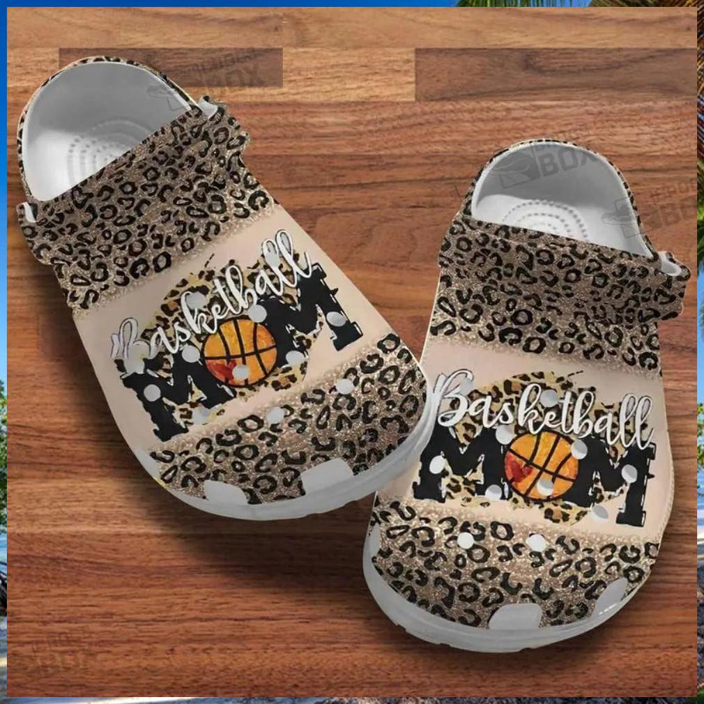 Mom Basketball Leopard Pattern Crocs Gift For Mother | by Brarunlaw ...