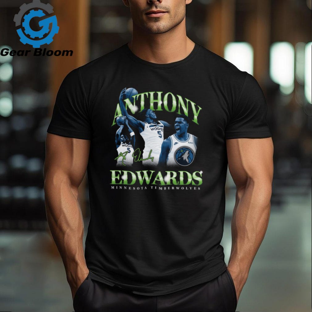 Men’s Fanatics Branded Anthony Edwards Black Minnesota Timberwolves ...