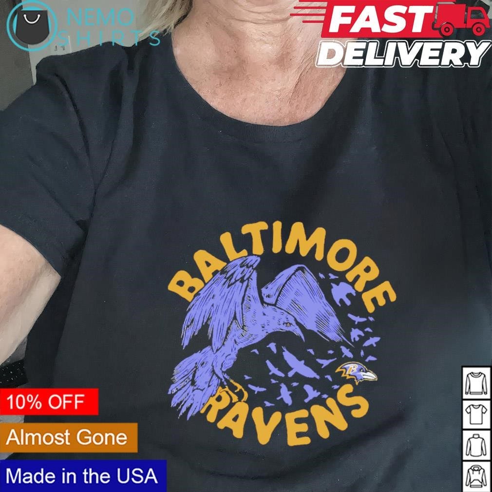 Official The Raven Baltimore Ravens shirt | by Nemo Clothing | Jan ...