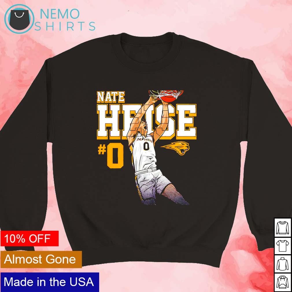 Top Nate Heise Northern Iowa Panthers men’s basketball no 0 graphic ...