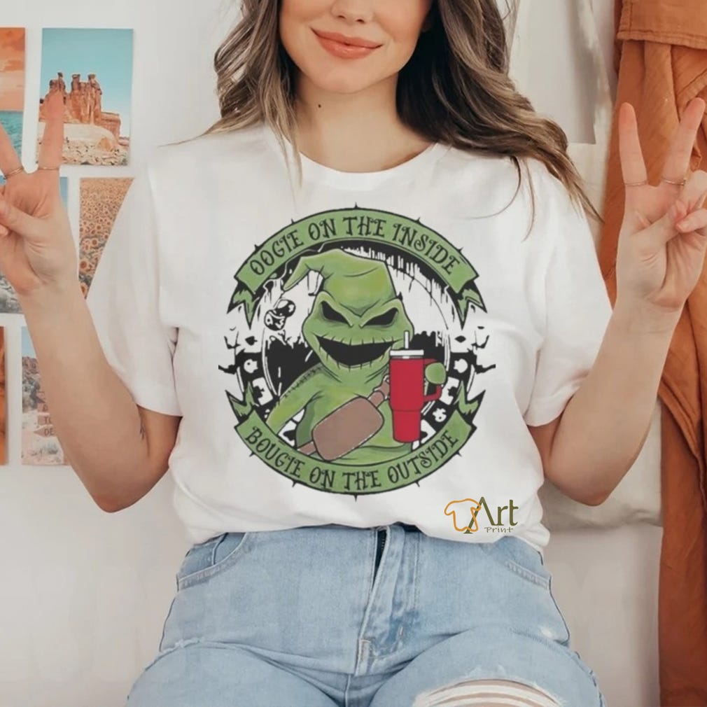 Official Oogie Boogie Oogie On The Inside Bougie On The Outside Shirt ...