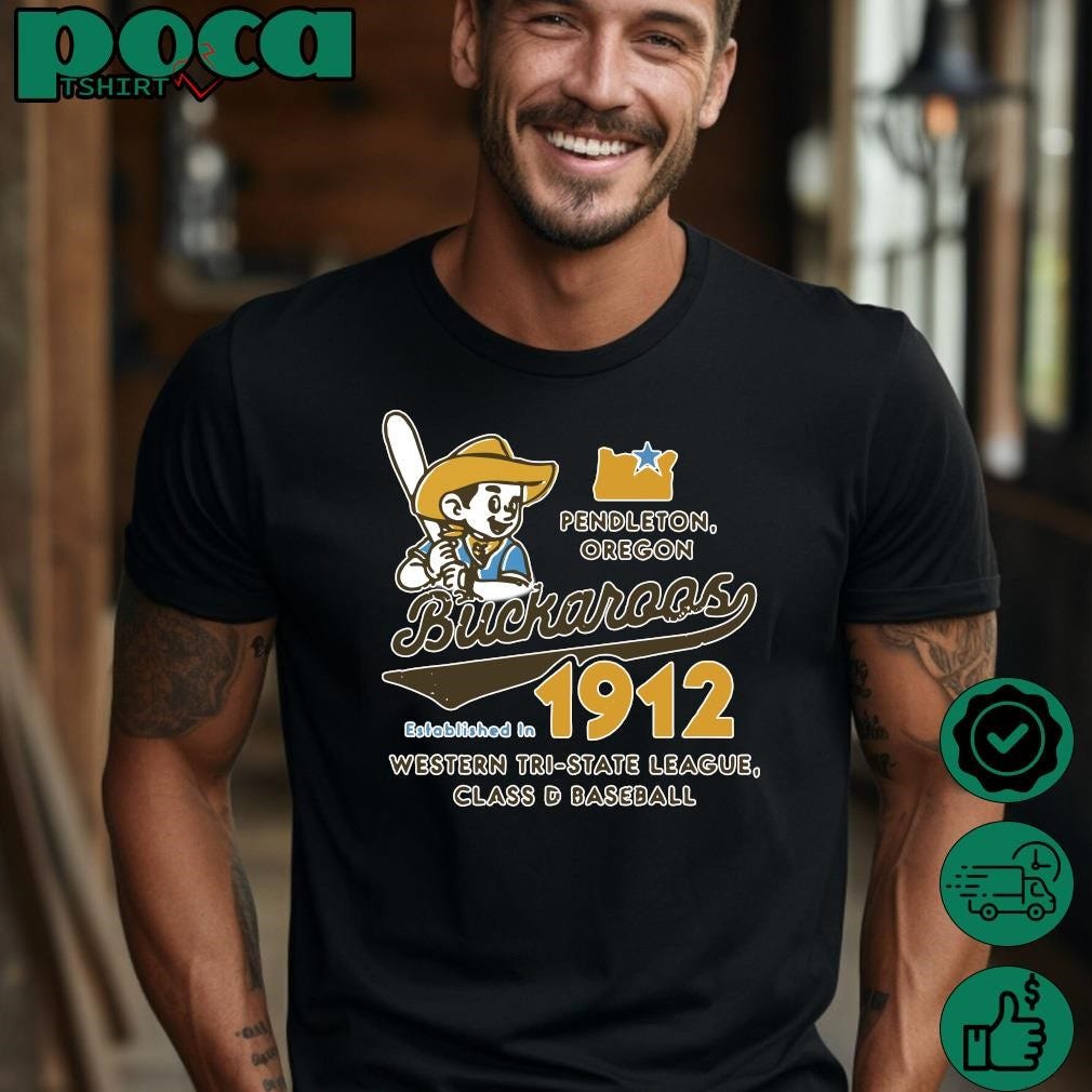 Pendleton Oregon Buckaroos established in 1912 Western Tri-State League ...