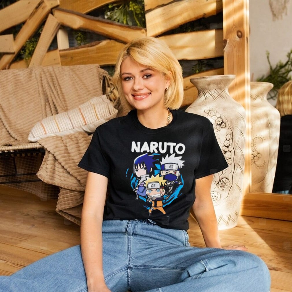Nate wearing Naruto shirt - herlayprints - Medium