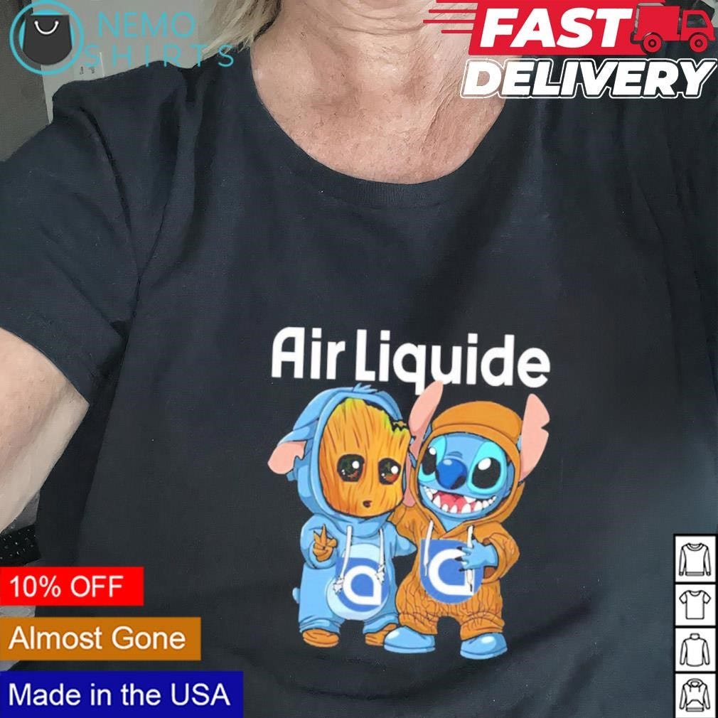 Official Air Liquide Groot and Stitch shirt | by Nemo Clothing | Nov ...