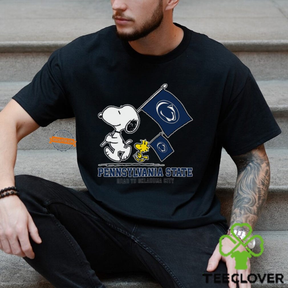 Snoopy Pennsylvania State Road To Oklahoma City flag shirt | by Wagrub ...