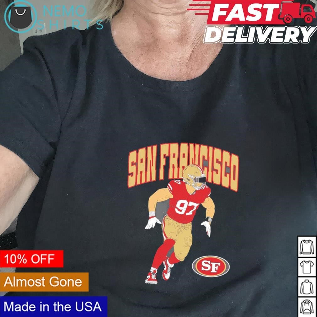 Official San Francisco 49ers 97 Nick Bosa shirt | by Nemo Clothing ...