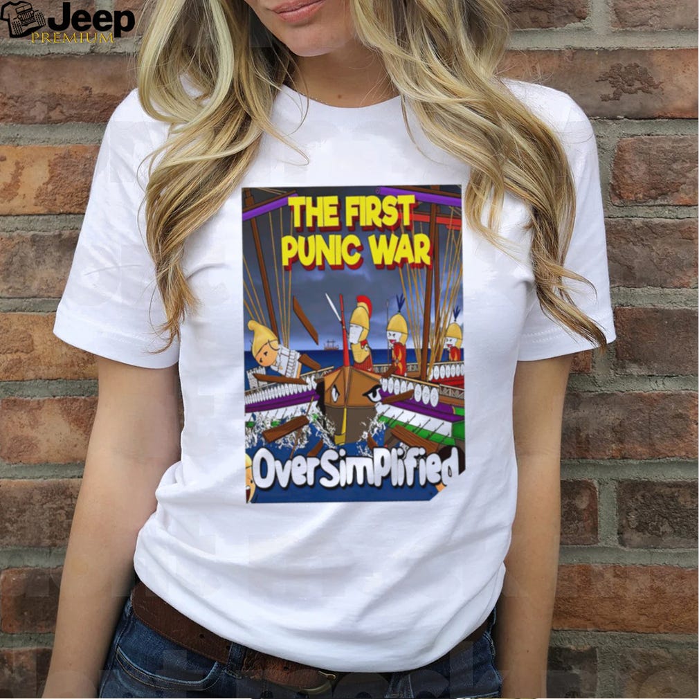 The First Punic War Oversimplified video game shirt — blowtee | by ...