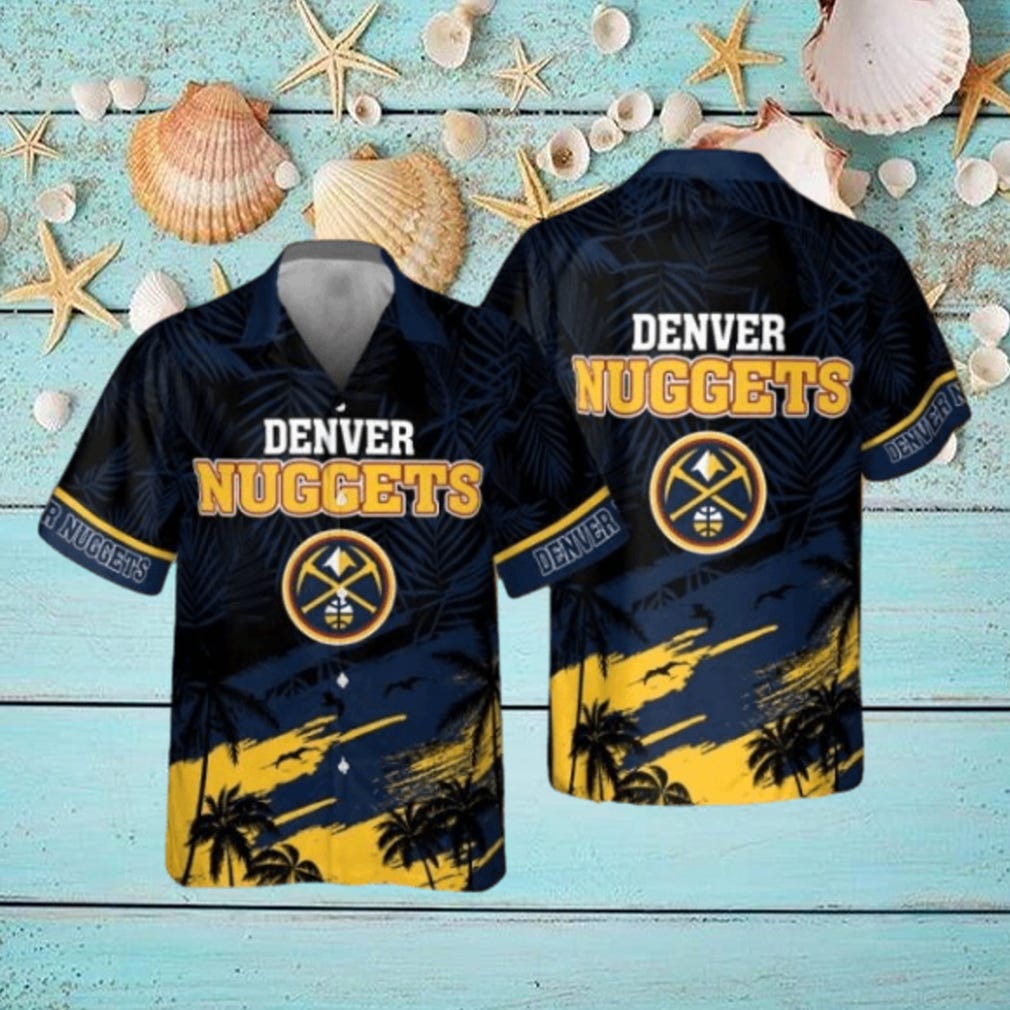 Denver Nuggets National Palm Tree Pattern Basketball Association 2023 ...