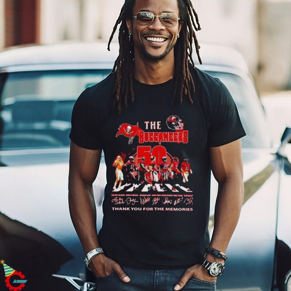 Tampa Bay Buccaneers 50th Anniversary Thank You For The Memories T ...