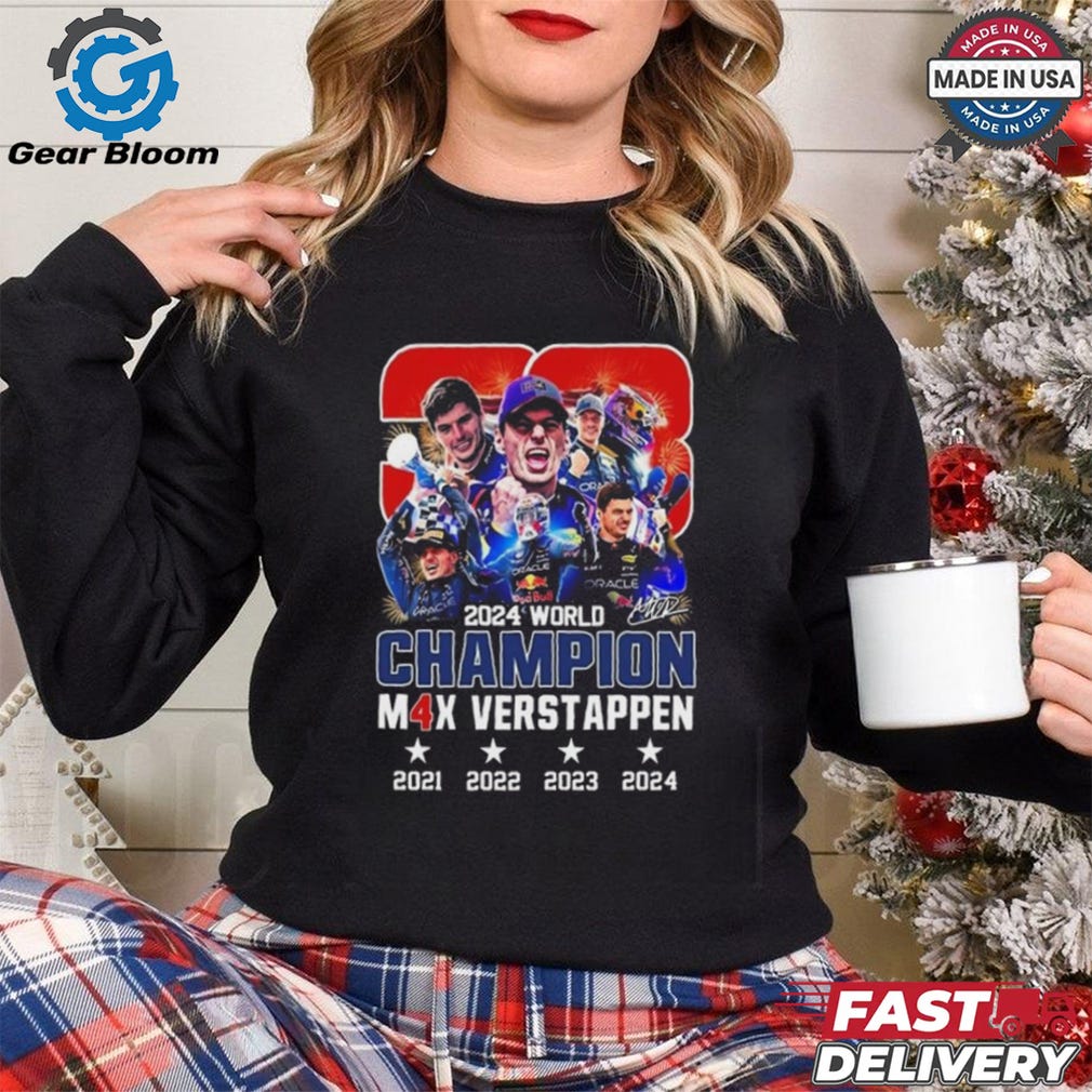 The Official Max Verstappen Car Number 33 World Champion 2024 Signature ...