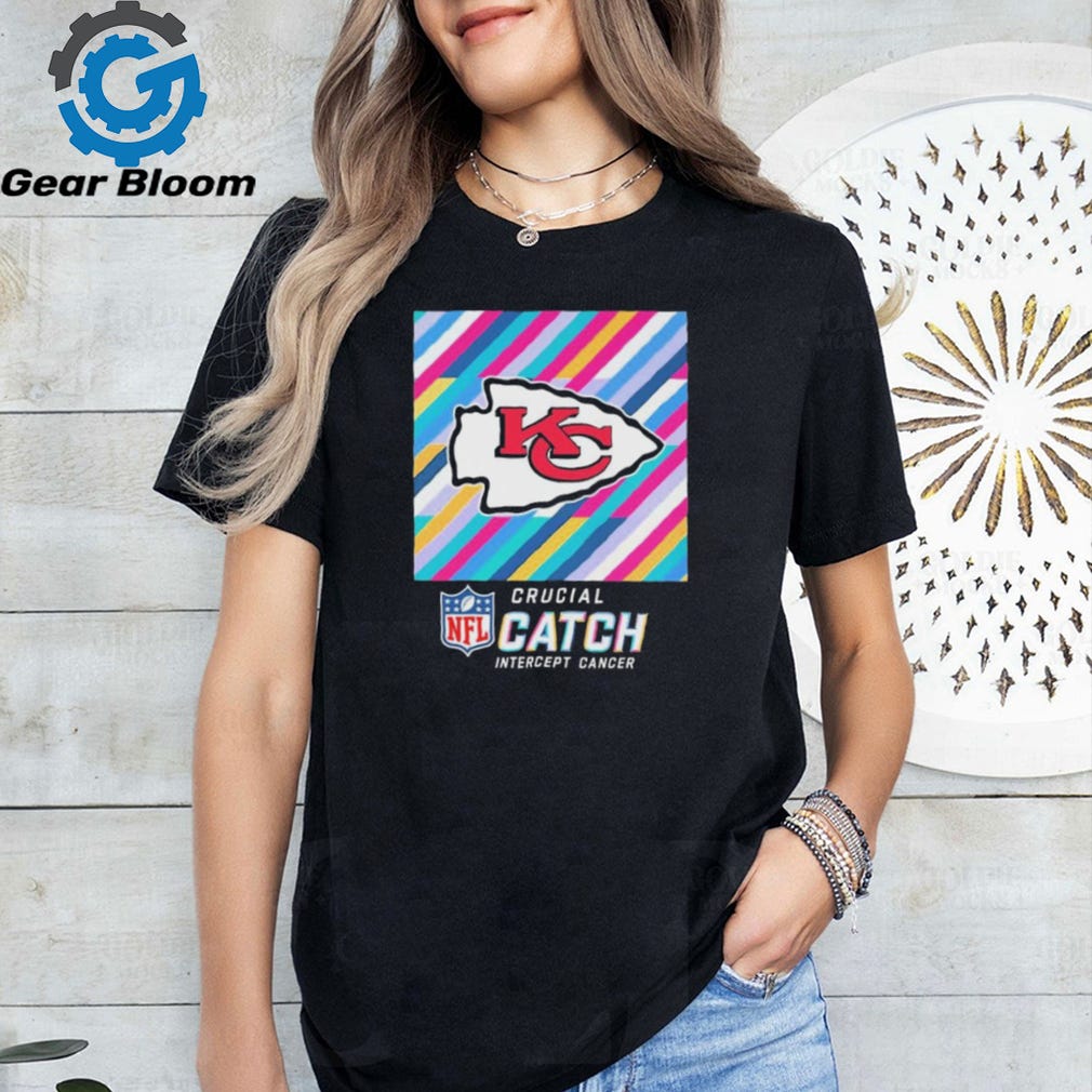 Kansas City Chiefs NFL Crucial Catch Intercept Cancer 2024 shirt | by ...