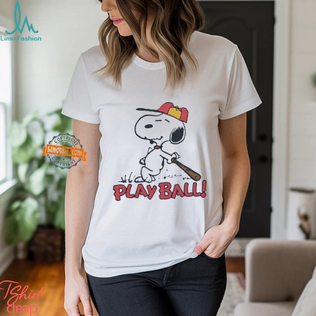 Peanuts Snoopy Play Ball Shirt. Peanuts Snoopy Play Ball Shirt | by ...