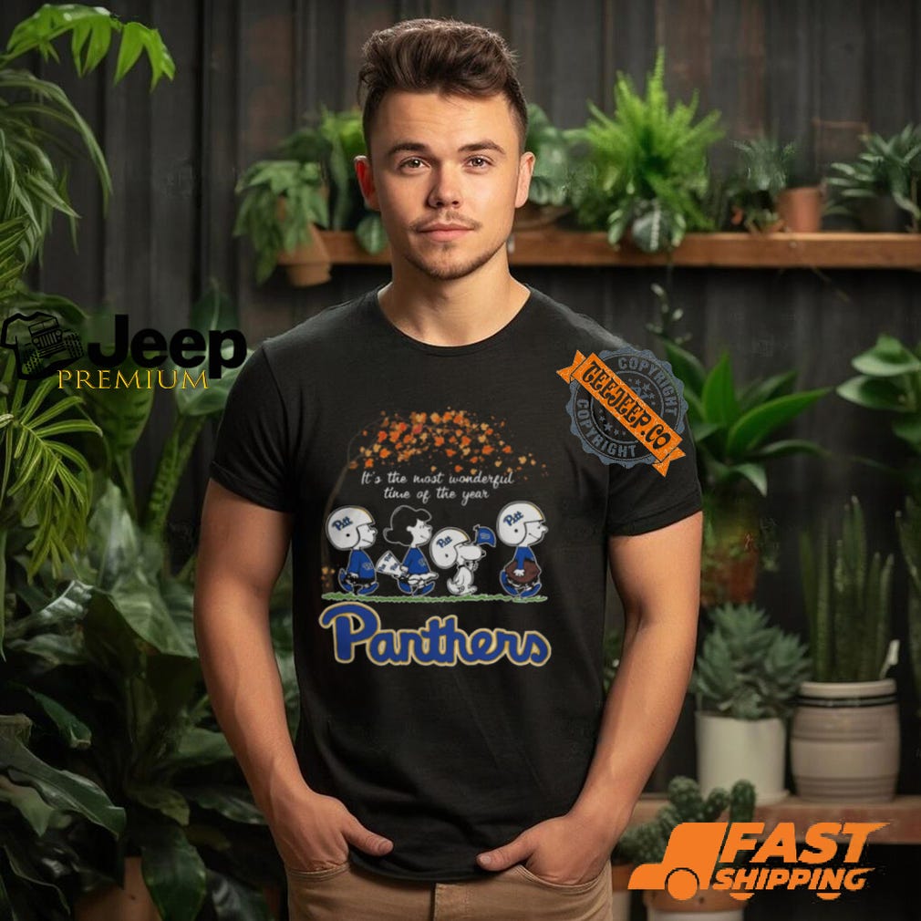 Snoopy Peanuts X Pitt Panthers Fall It’S The Most Beautiful Time Of The ...