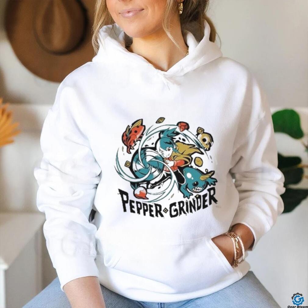 Devolver Digital Pepper Grinder Drill Rush Shirt | by Earbusfew | Apr ...