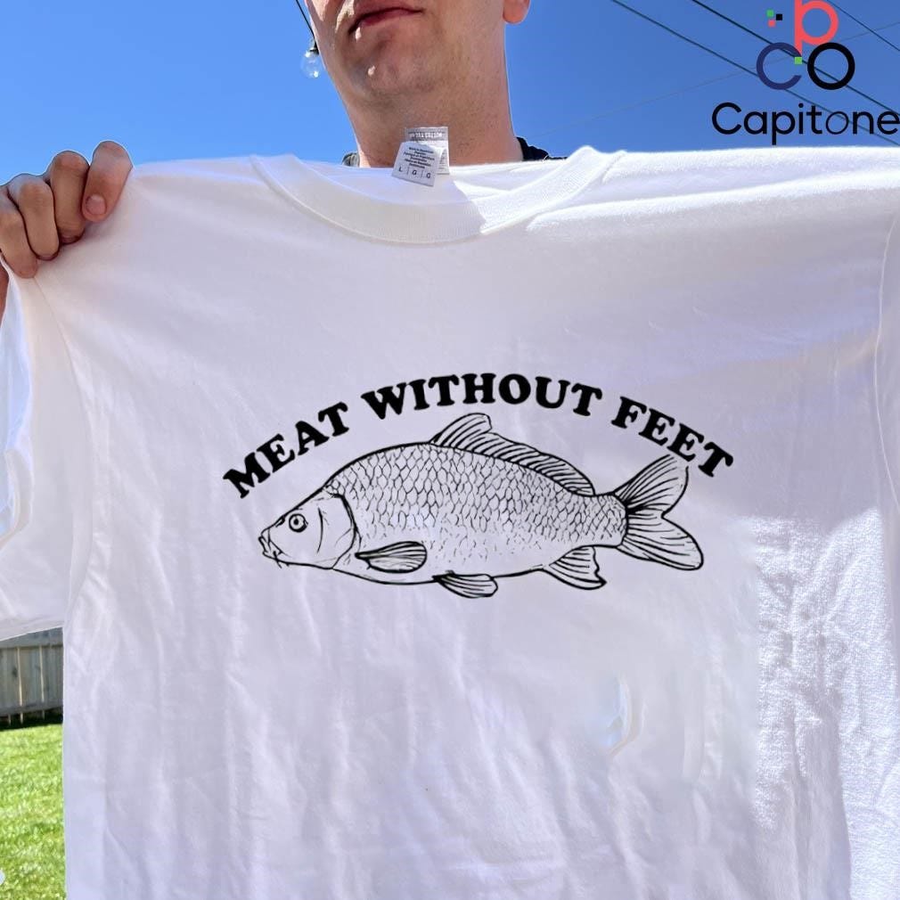 “Fish Meat Without Feet” Merch: A Playful Look at the Absurdity of Life ...