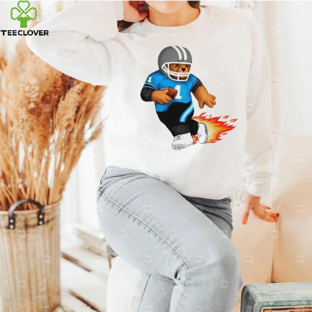 Carolina Panthers football bear fire shirt | by Erafaxkid | Jan, 2024 ...