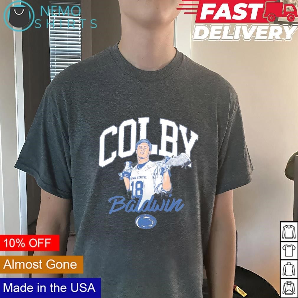 Colby Baldwin Penn State Lacrosse cartoon shirt | by Nemo Clothing ...