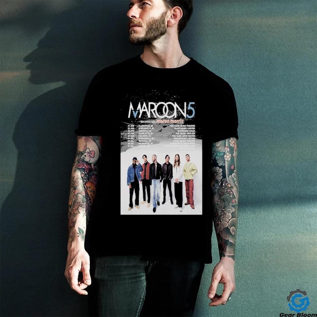 Top maroon 5 East Coast Summer Tour 2024 T shirt | by Redtapice | Medium