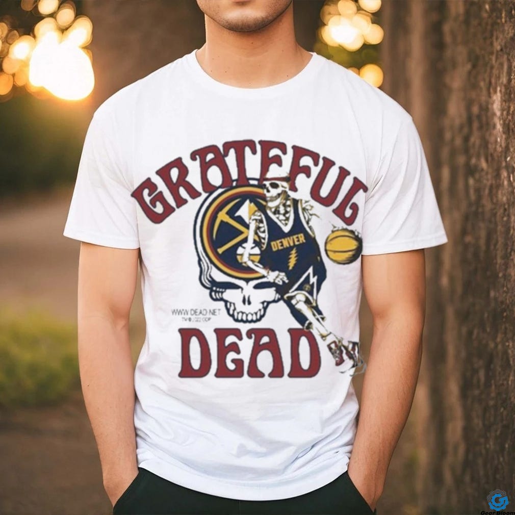 Grateful Dead Denver Nuggets Skull Skeleton Shirt | by Lao Tu | Jun ...