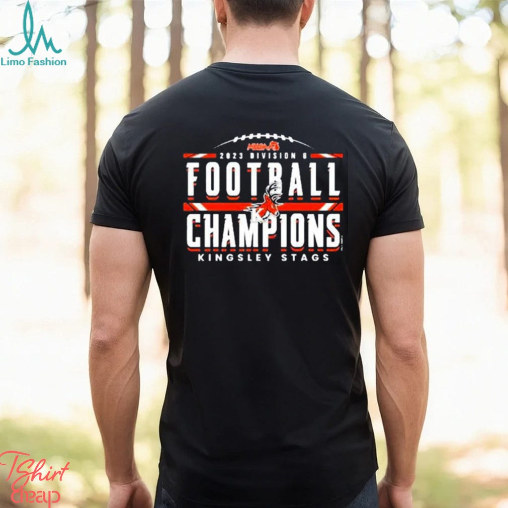 2023 Mhsaa Division 6 Football Champions Kingsley Stags Shirt | by Win ...