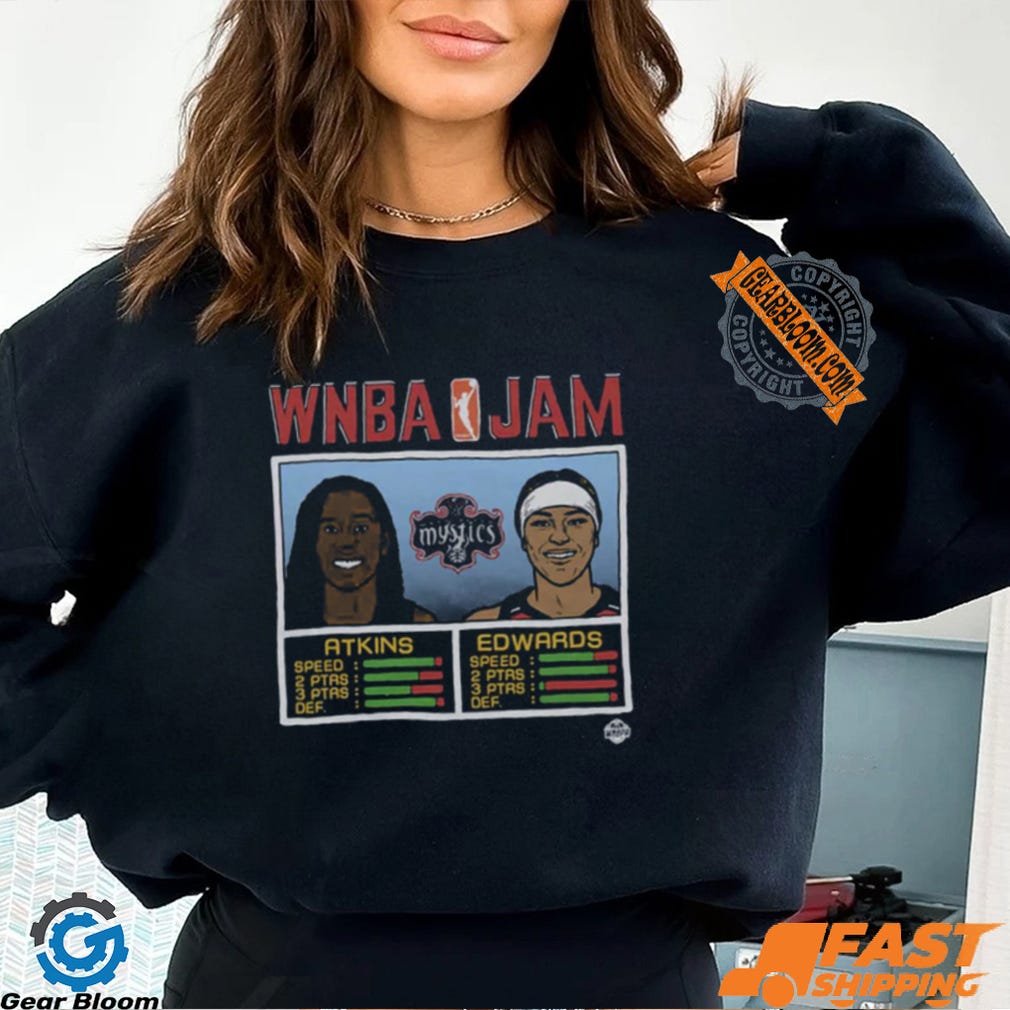 Wnba Jam Mystics Atkins And Edwards Shirt | by Fashion Tee | Aug, 2024 ...