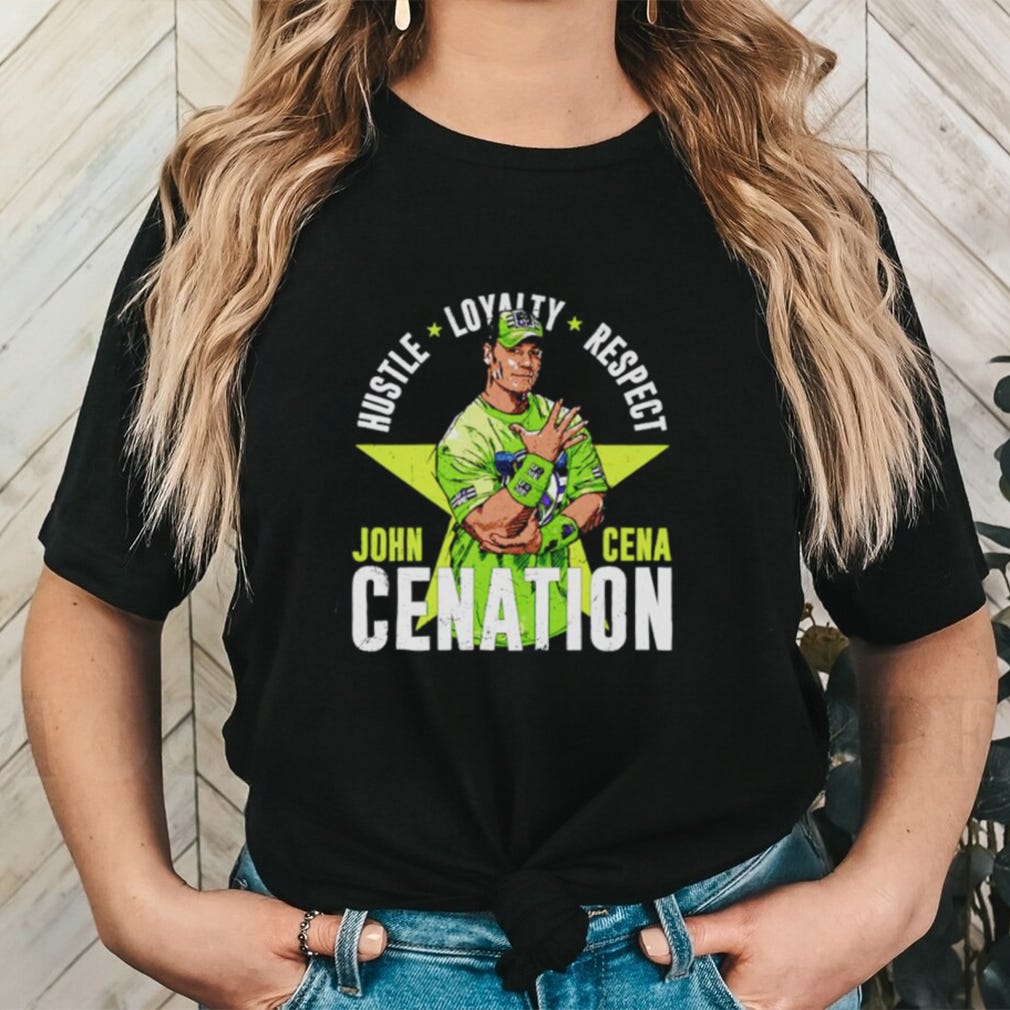 John Cena Cenation Superstars WWE Shirt - Mizeshirtus - Medium