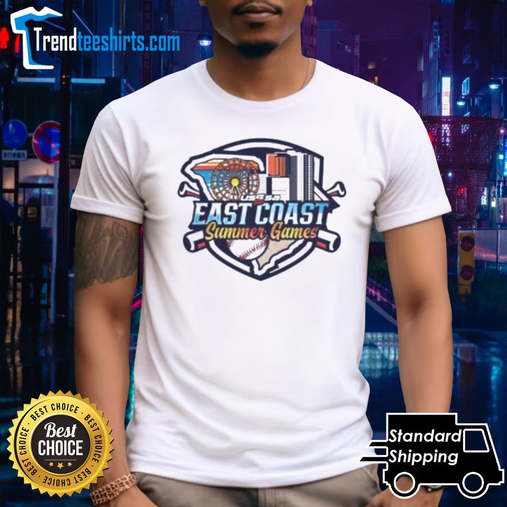 USSSA South Carolina Baseball East Coast Summer Games 2024 logo shirt ...