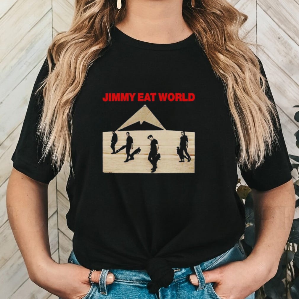Jimmy Eat World Pyramid photo shirt - Coblfashion - Medium