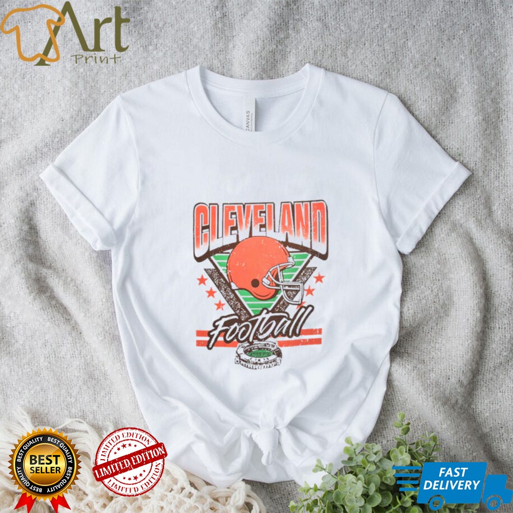 Cleveland Football Retro White Cleveland Browns T Shirt | by Nidnewbet ...