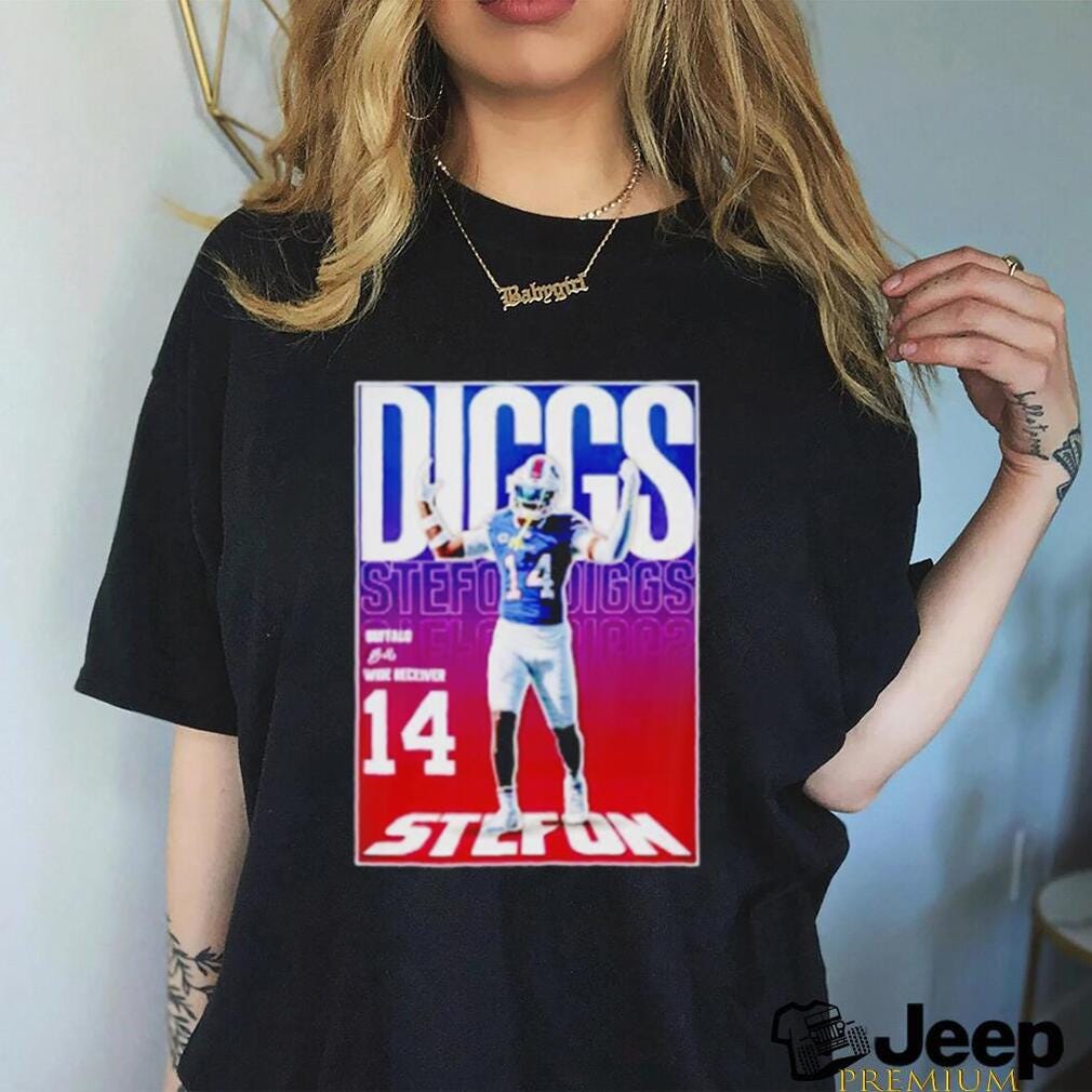 Stefon Diggs 14 Buffalo Bills player shirt | by Gomtees | Oct, 2023 ...