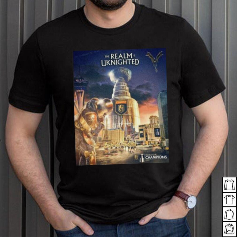 Vegas Golden Knights The Realm is Uknighted Stanley Cup Champions 2023 ...