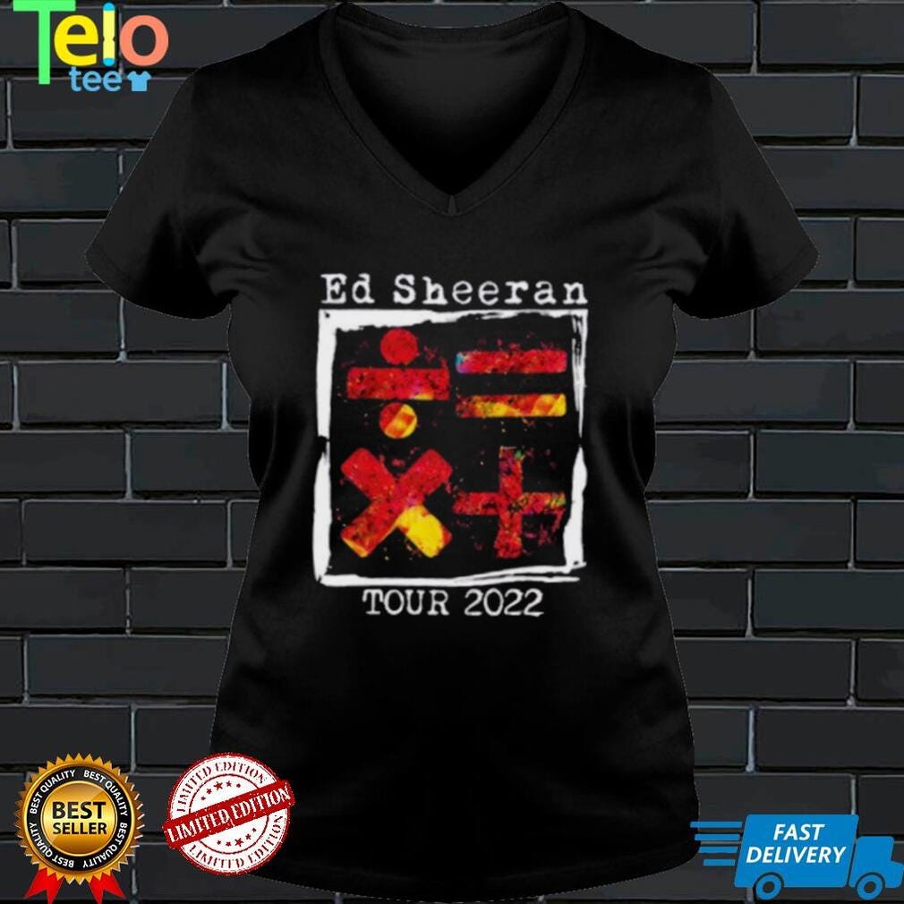 Ed Sheeran T Shirt Tour 2022, Ed Sheeran Equals Shirt, Merch Ed Sheeran ...