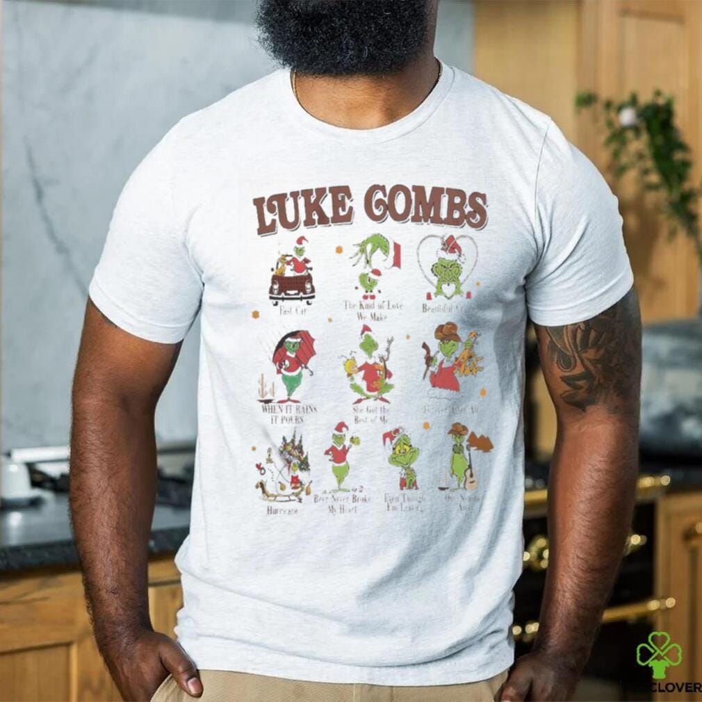 Quality Grinch Luke Combs Christmas 2023 Shirt | by Brarunlaw | Dec ...