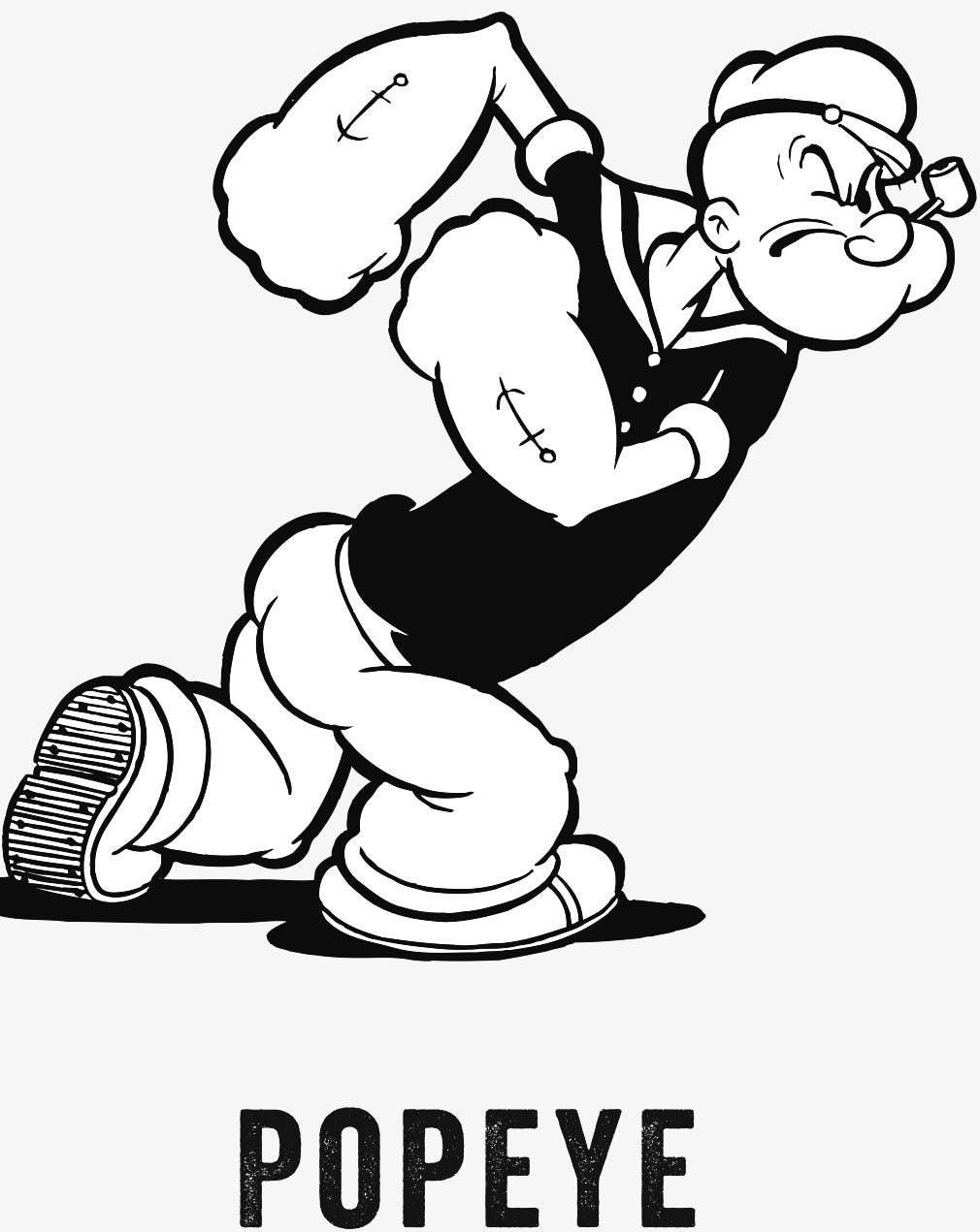 Popeye the Sailor. The Resilient Heart | by SINK-OR-SWIM | Medium
