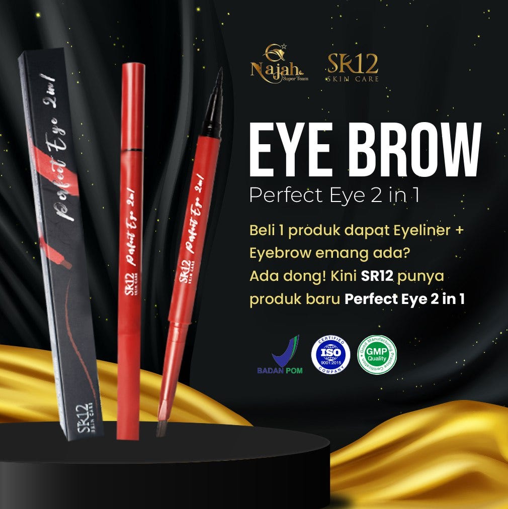 PENAWARAN TERBATAS!! EYE BROW 2IN1 PRODUK EYELINER & EYEBROW SR12 SKINCARE DI BANTEN - Sr12 ...