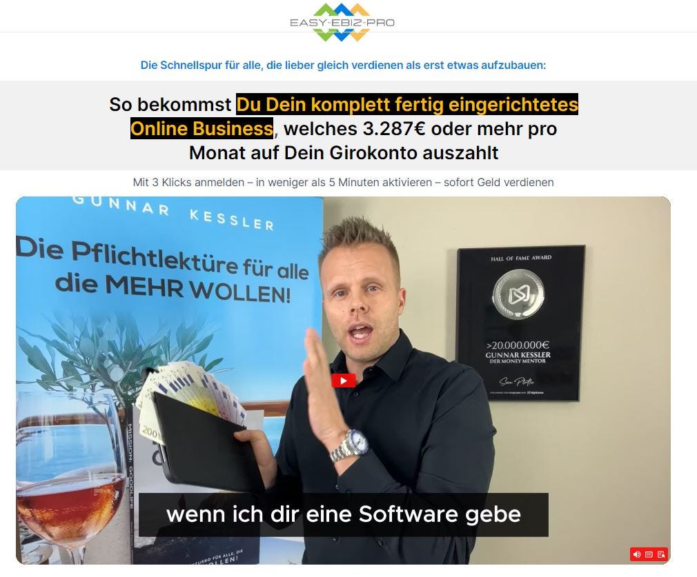 Erfahrungen zu „Easy Ebiz Pro“ von Steffen Schwarzlose und Gunnar ...