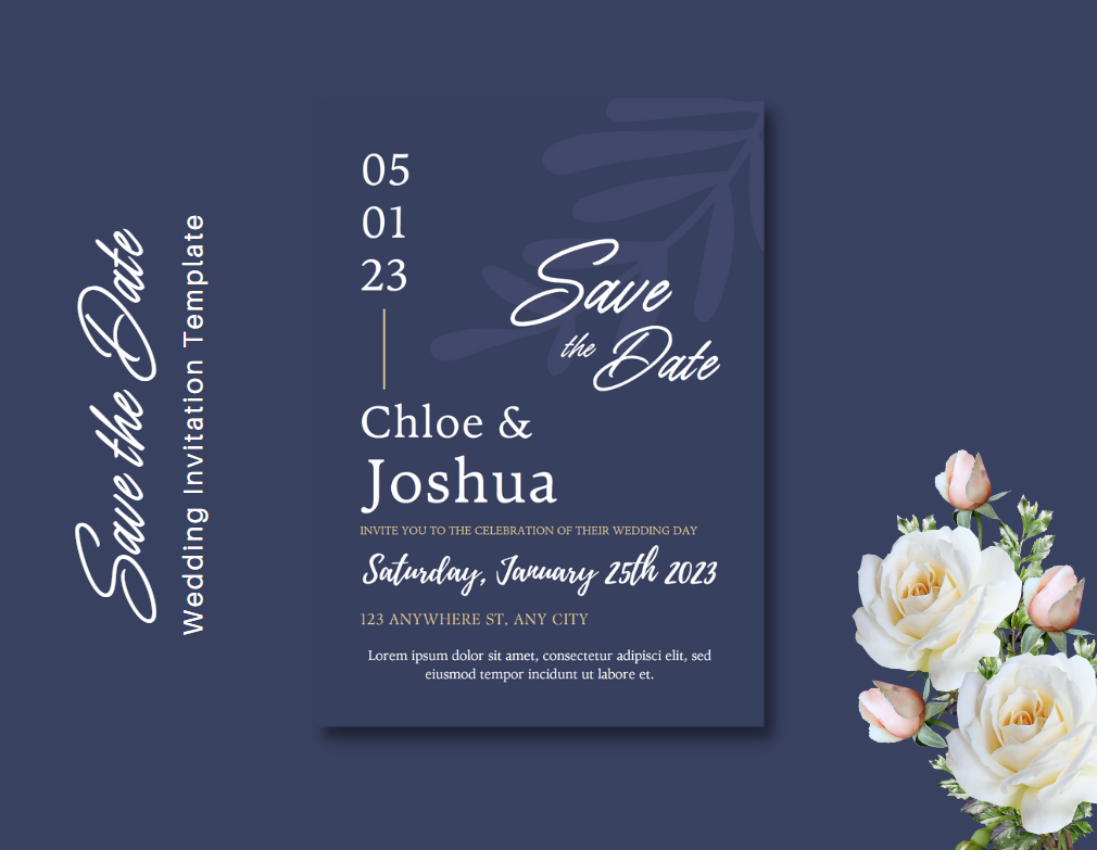 Elegant Wedding Invitation Card Design | by Joshua.Creative | Medium