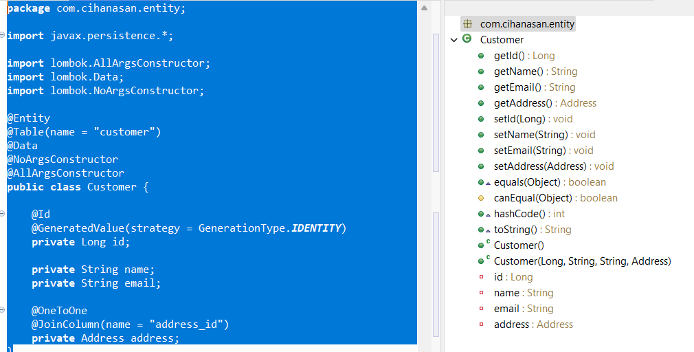 Java OneToOne Kullanımı -Spring -Hibernate | by Cihan Asan | Mar, 2025 | Medium