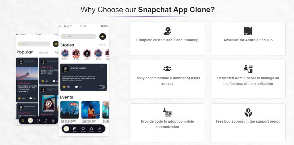 Snapchat clone app download - Seohimanshu - Medium
