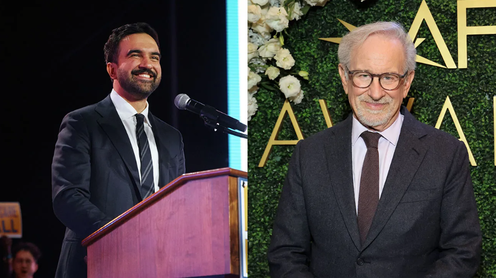 Steven Spielberg and Zohran Mamdani met in New York City | by Bomani ...