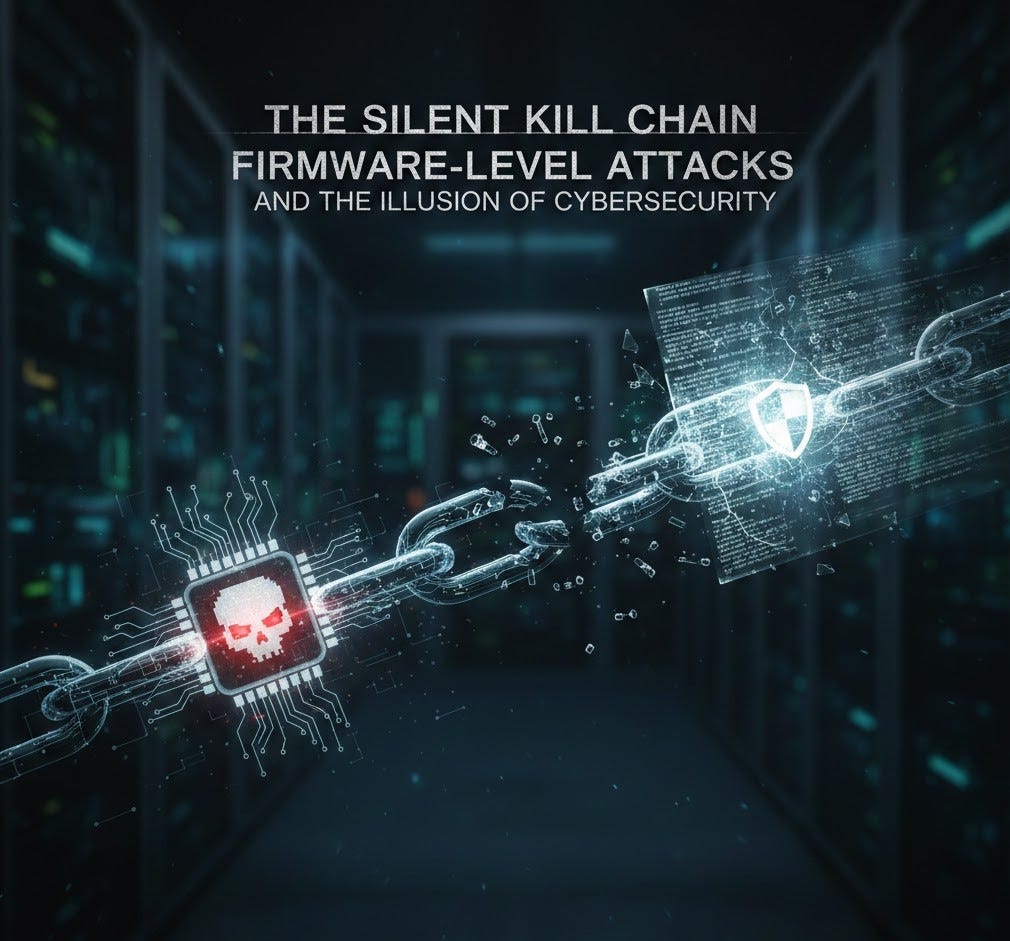 The Silent Kill Chain: Firmware-Level Attacks and the Illusion of ...