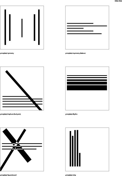 Asymmetrical Balance Shapes
