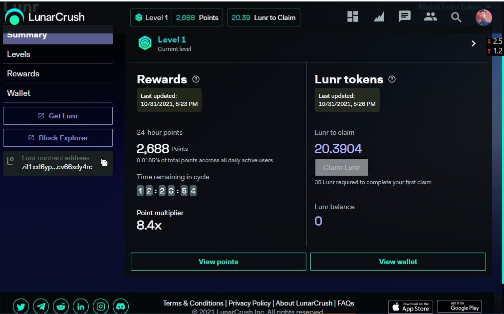 Lunarcrush Biggest Earning opportunity for user - Nayim Islam - Medium