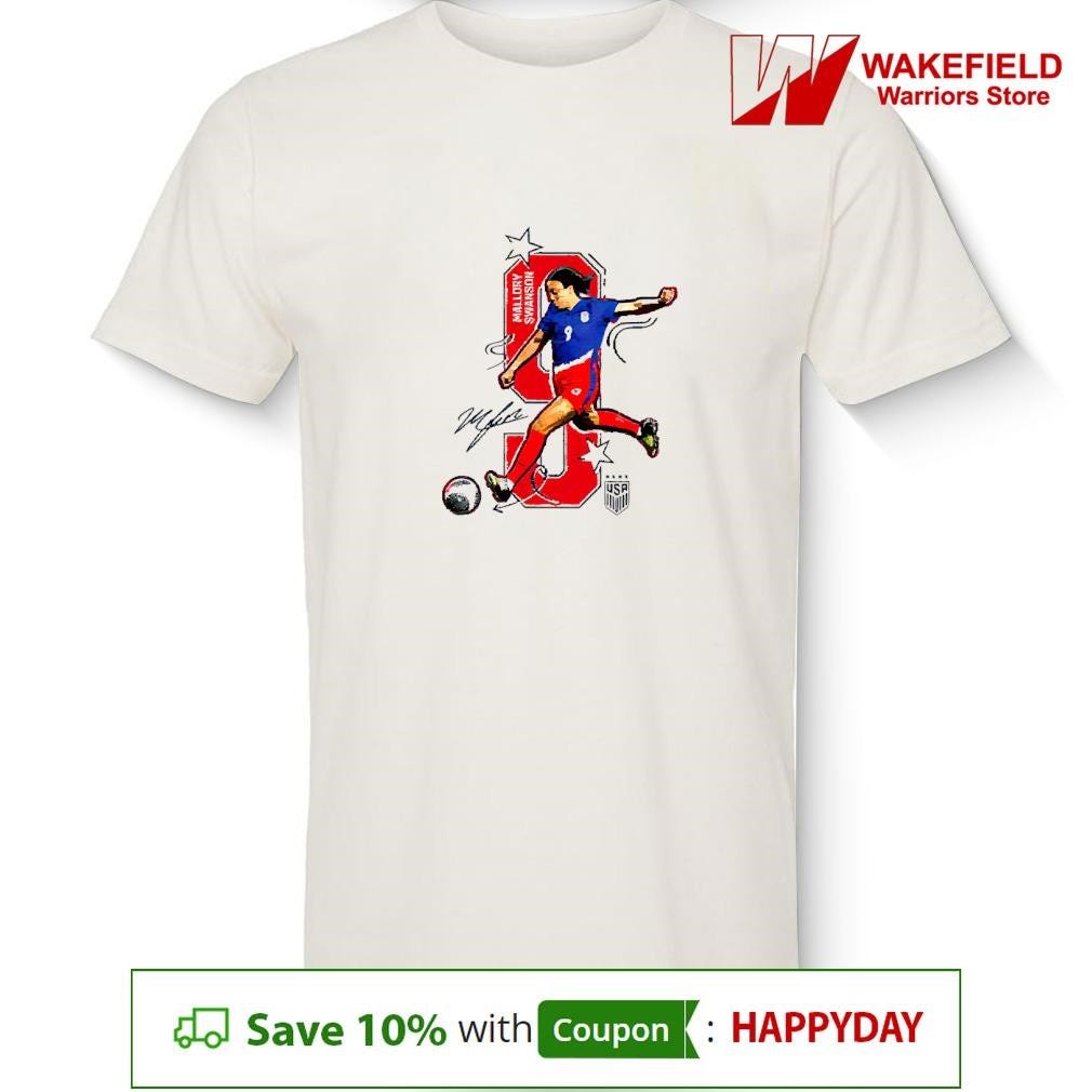 Chicago Red Stars Mallory Swanson number 9 signature shirt - MacCoy ...