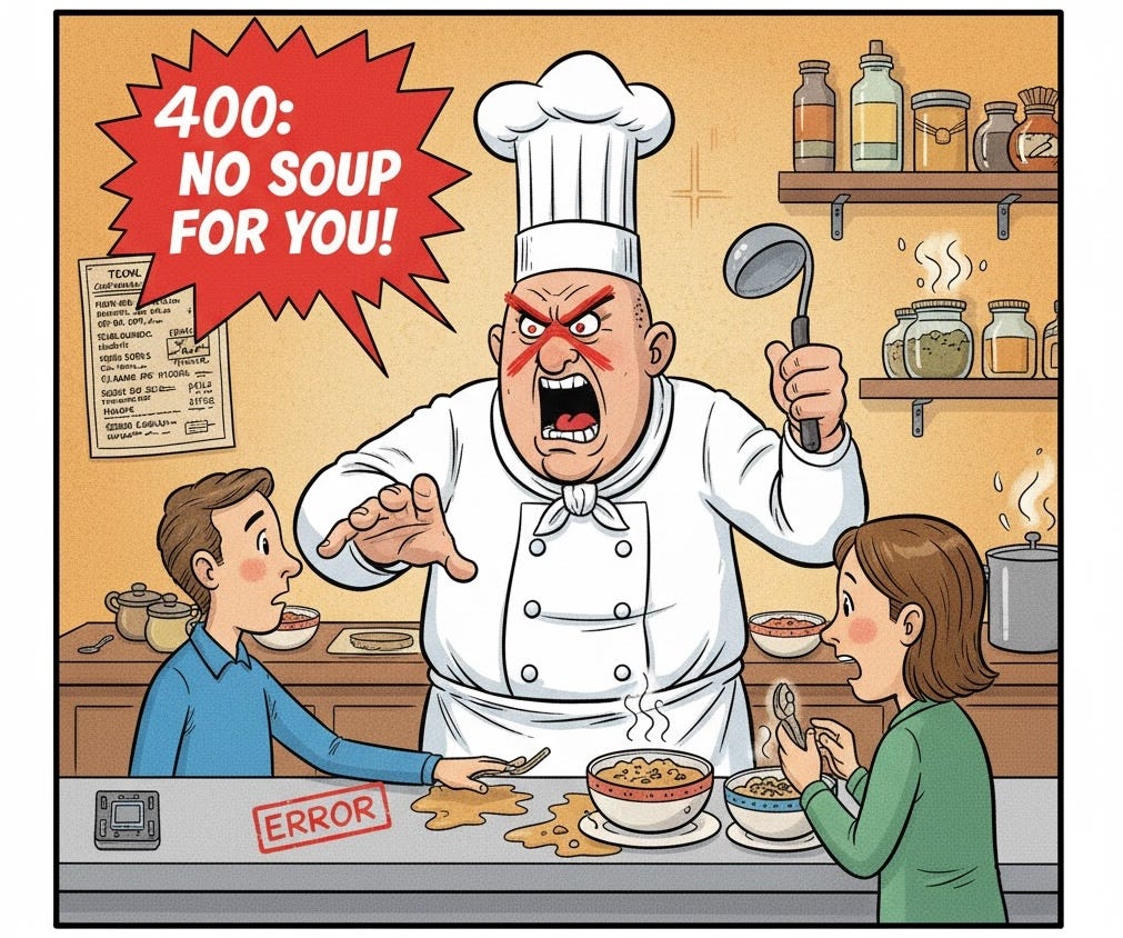 Soup Shop Analogy: APIs are Rigid, Moving to an Intelligent MCP Server ...