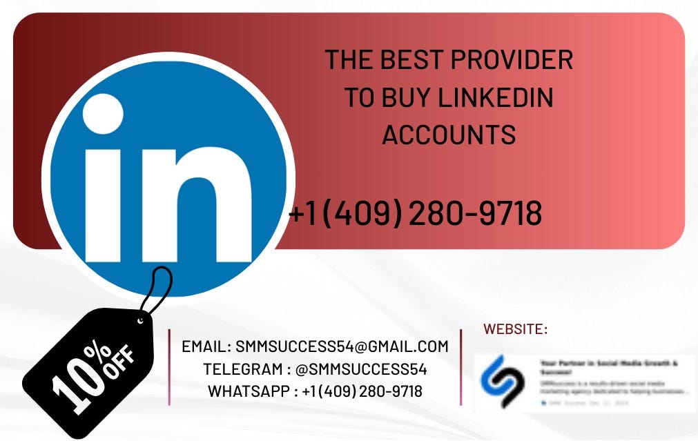 USA Verified LinkedIn Account — Unlock Professional Opportunities ...